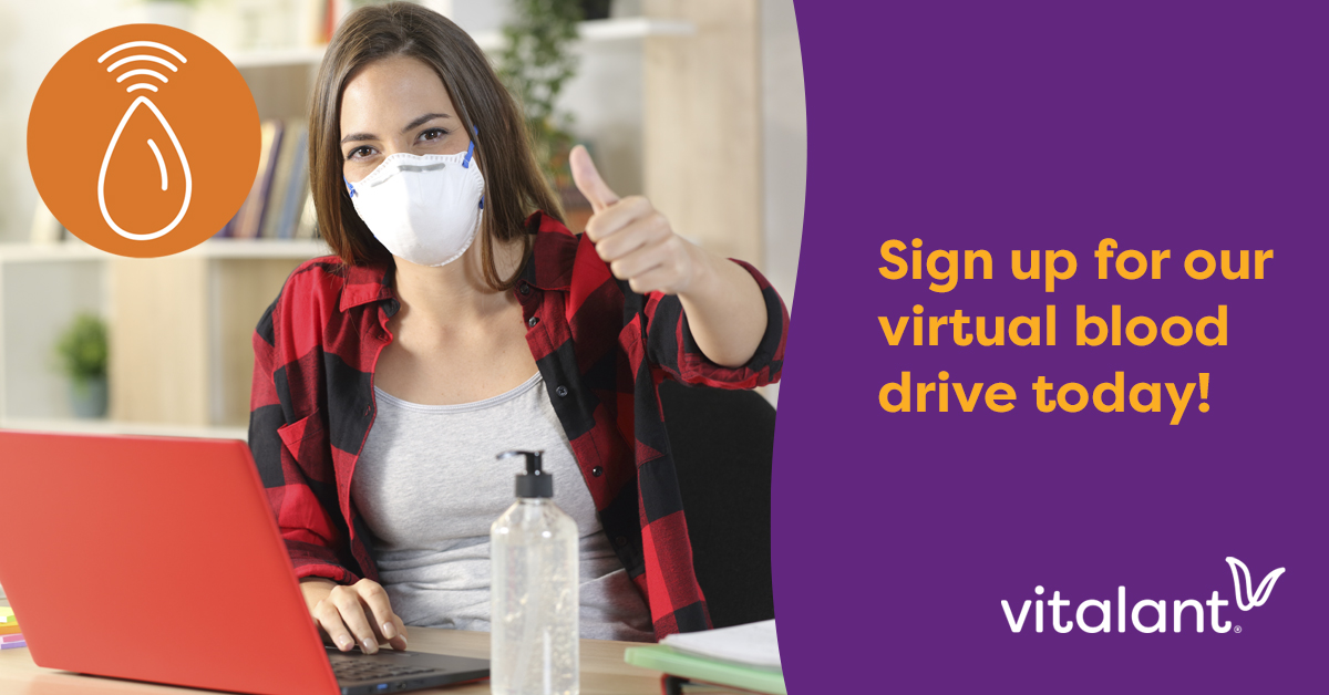 Participate in our Virtual Blood Drive